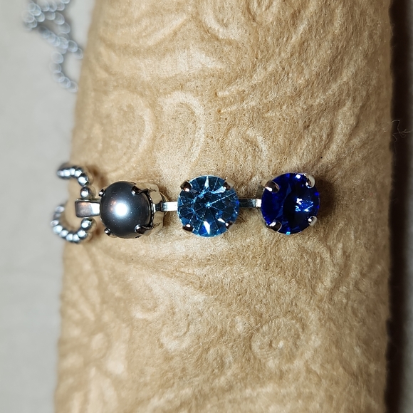 Hand Crafted | Jewelry | New Swarovski Crystal Elements 3 Stone ...